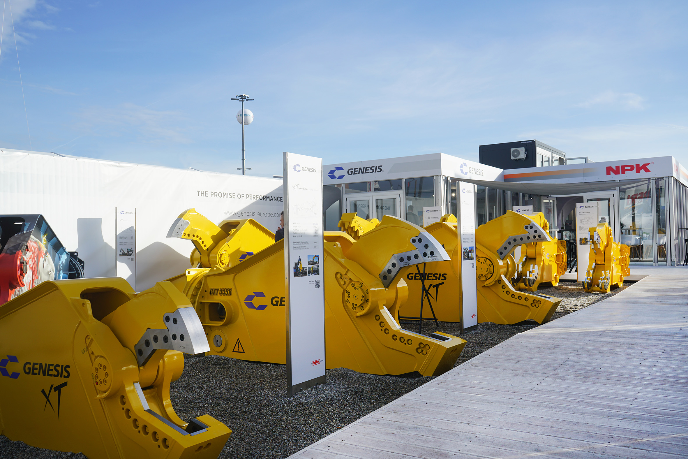 Professional Demolition International - Genesis and NPK together at ...