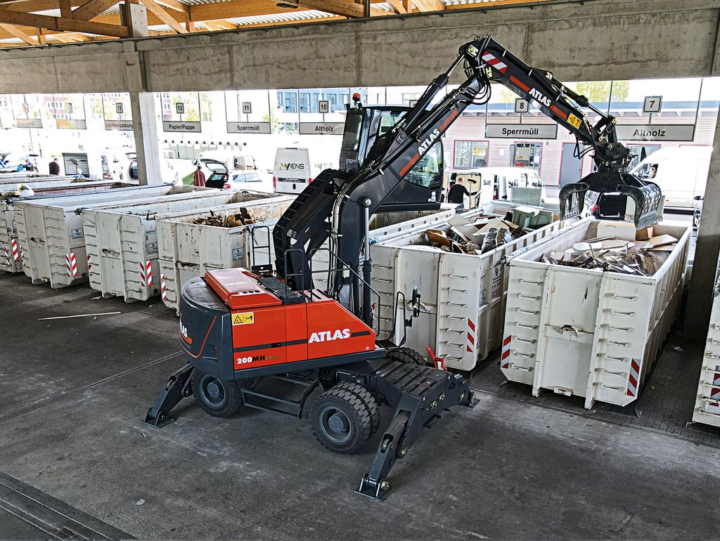 Professional Demolition International - Atlas material handlers at 2024 ...