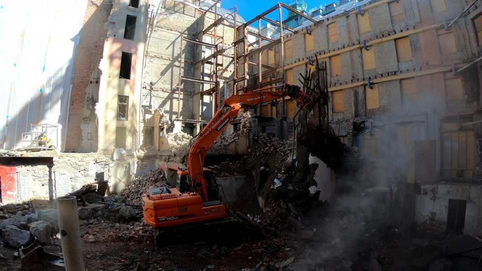 Professional Demolition International - Unique demolition project in ...